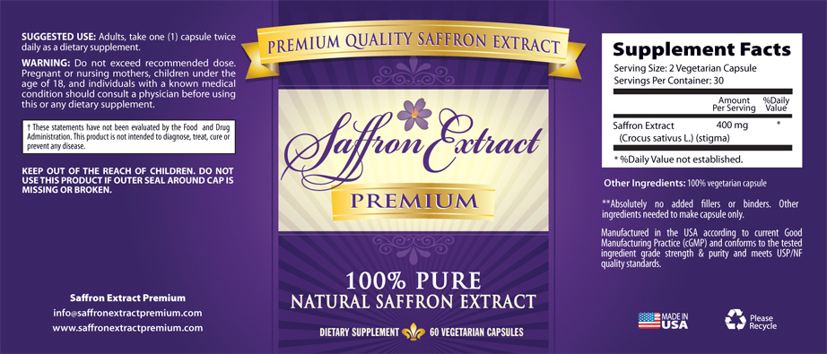 Premium Certified™ | Saffron Premium